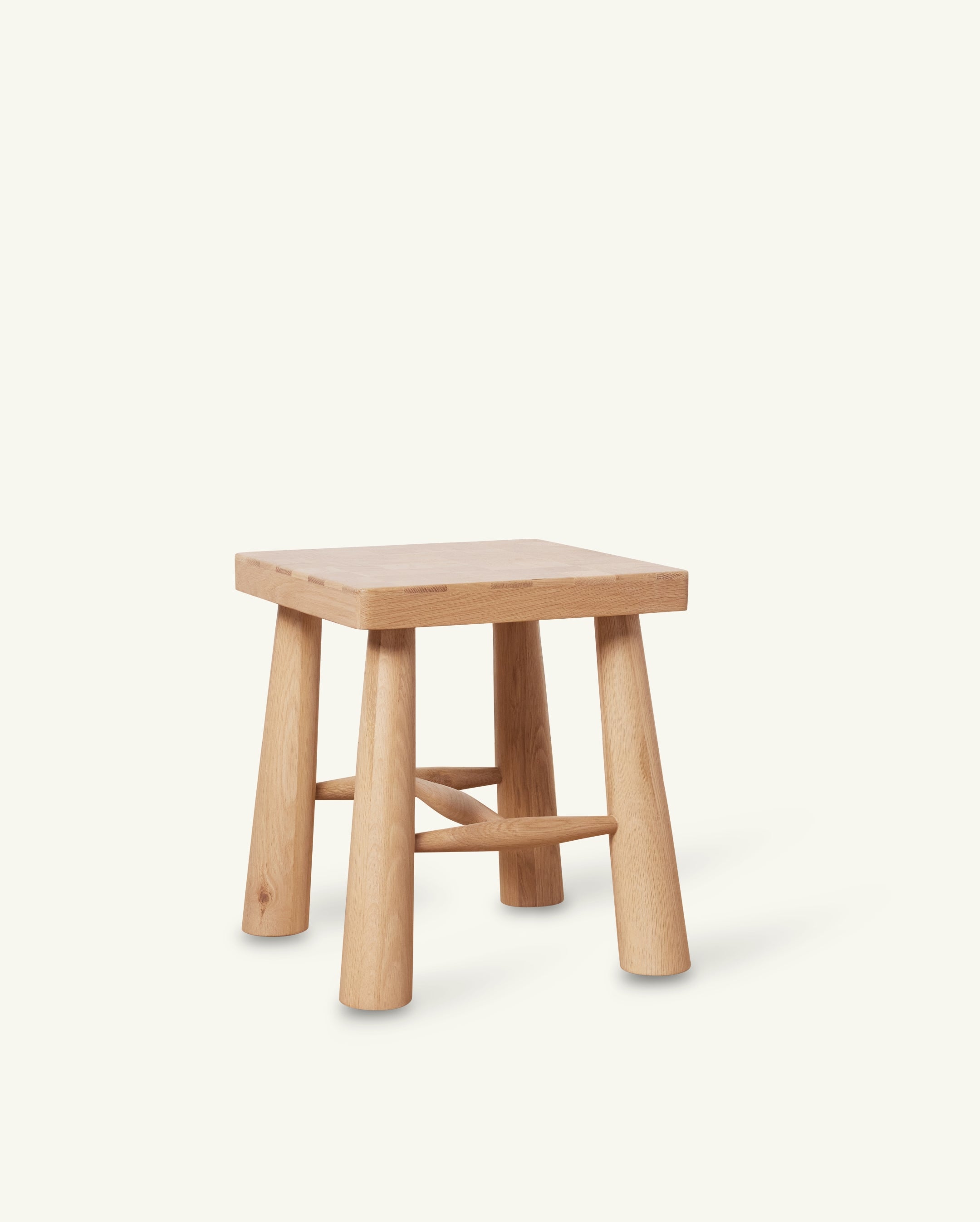 renee side table - Solid White Oak Side Table – Hati Home